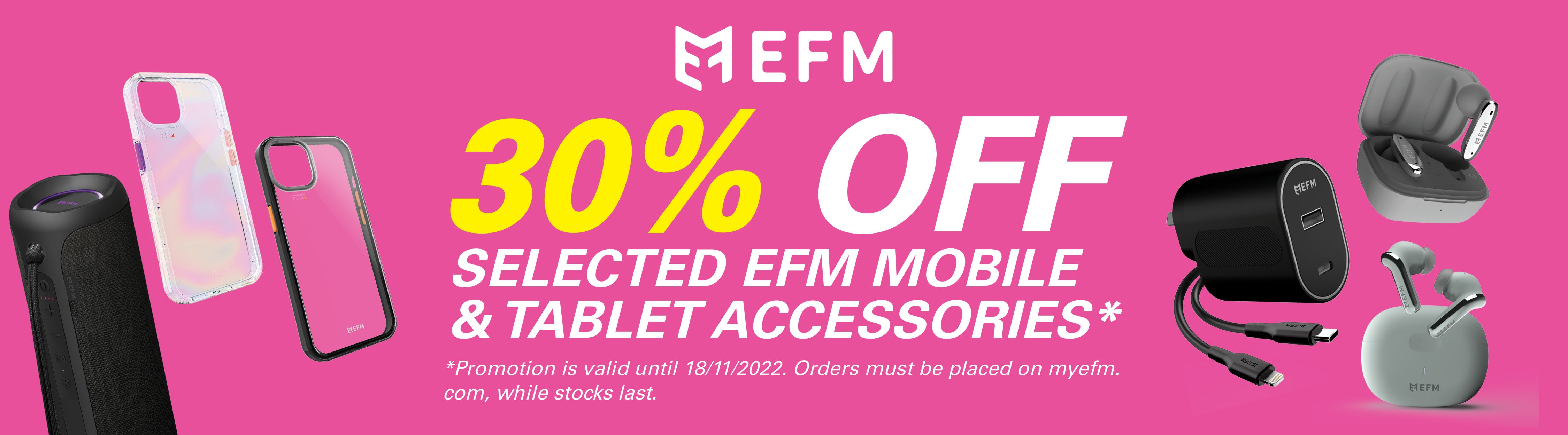 EFM - 30% OFF SALE